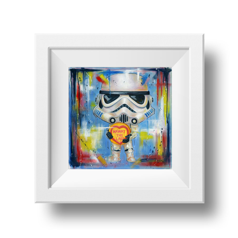 Ha'way The Lads stormtrooper Print - Howay – TOYS 'R' ART