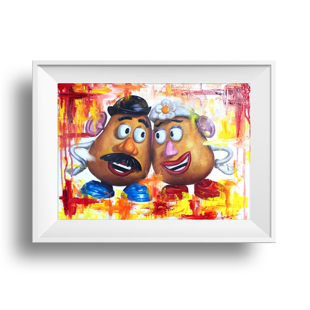 Mr & Mrs Potato Head Print – TOYS 'R' ART